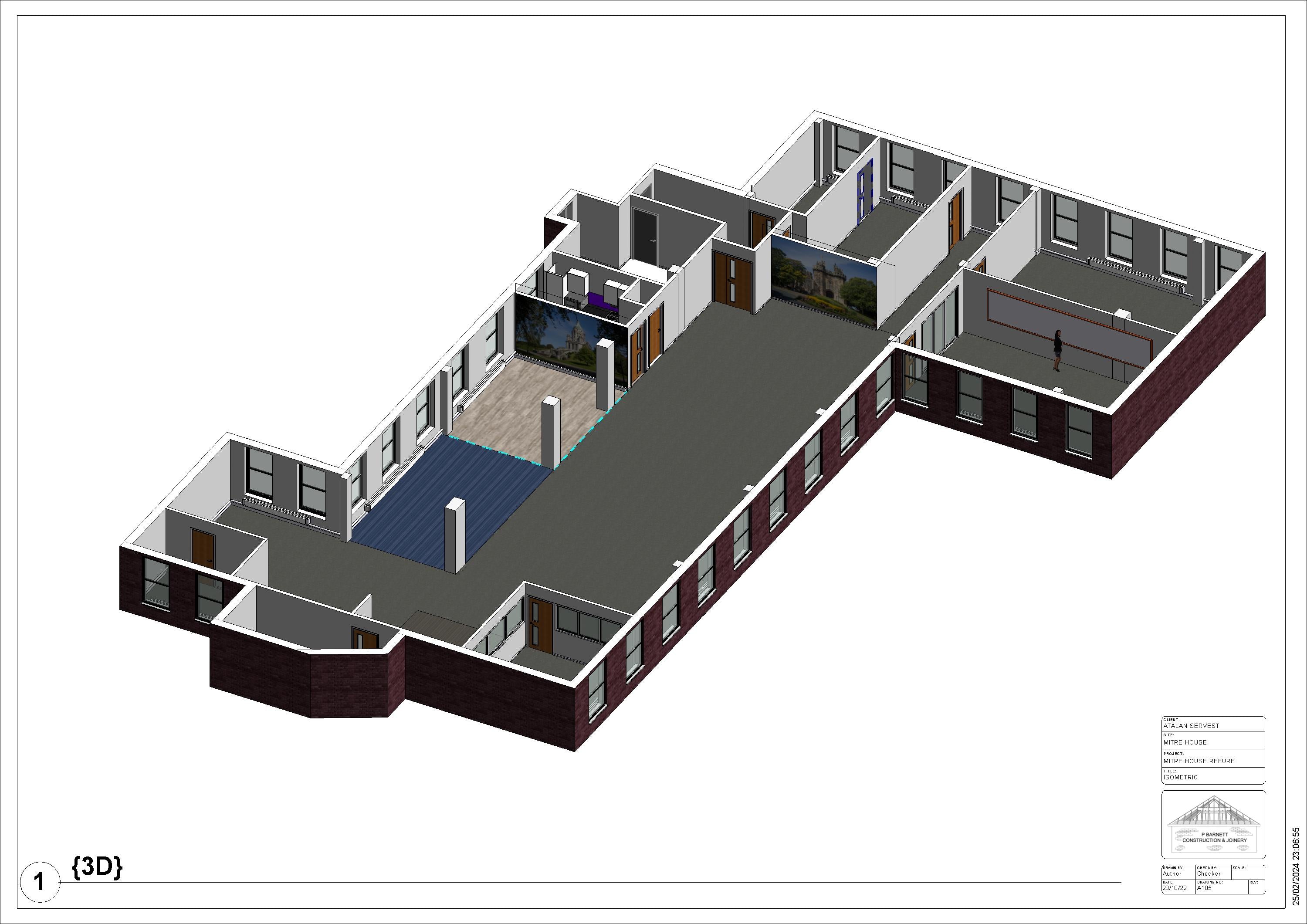 CAD Drawings – P Barnett Joinery & Construction